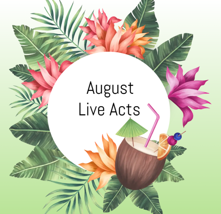 August live acts - Foxhunter Park