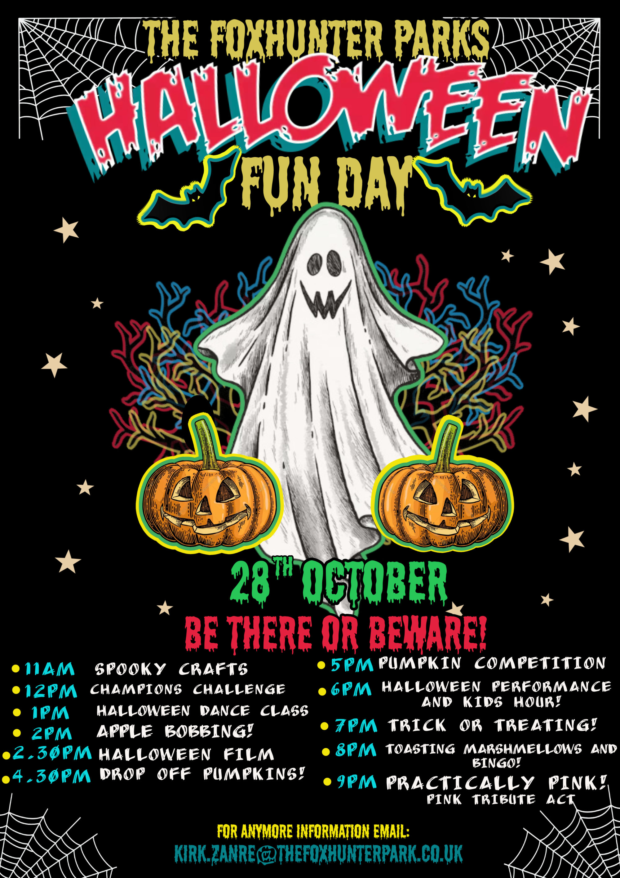 Halloween fun day 28th oct - Foxhunter Park
